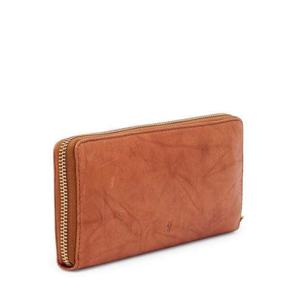 Frye | Bags | Frye Zip Leather Wallet | Poshmark